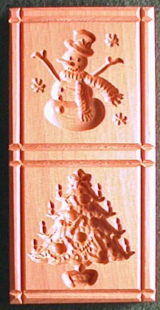 Springerle Multiples with 2, 4, 6, or 12 designs per board.